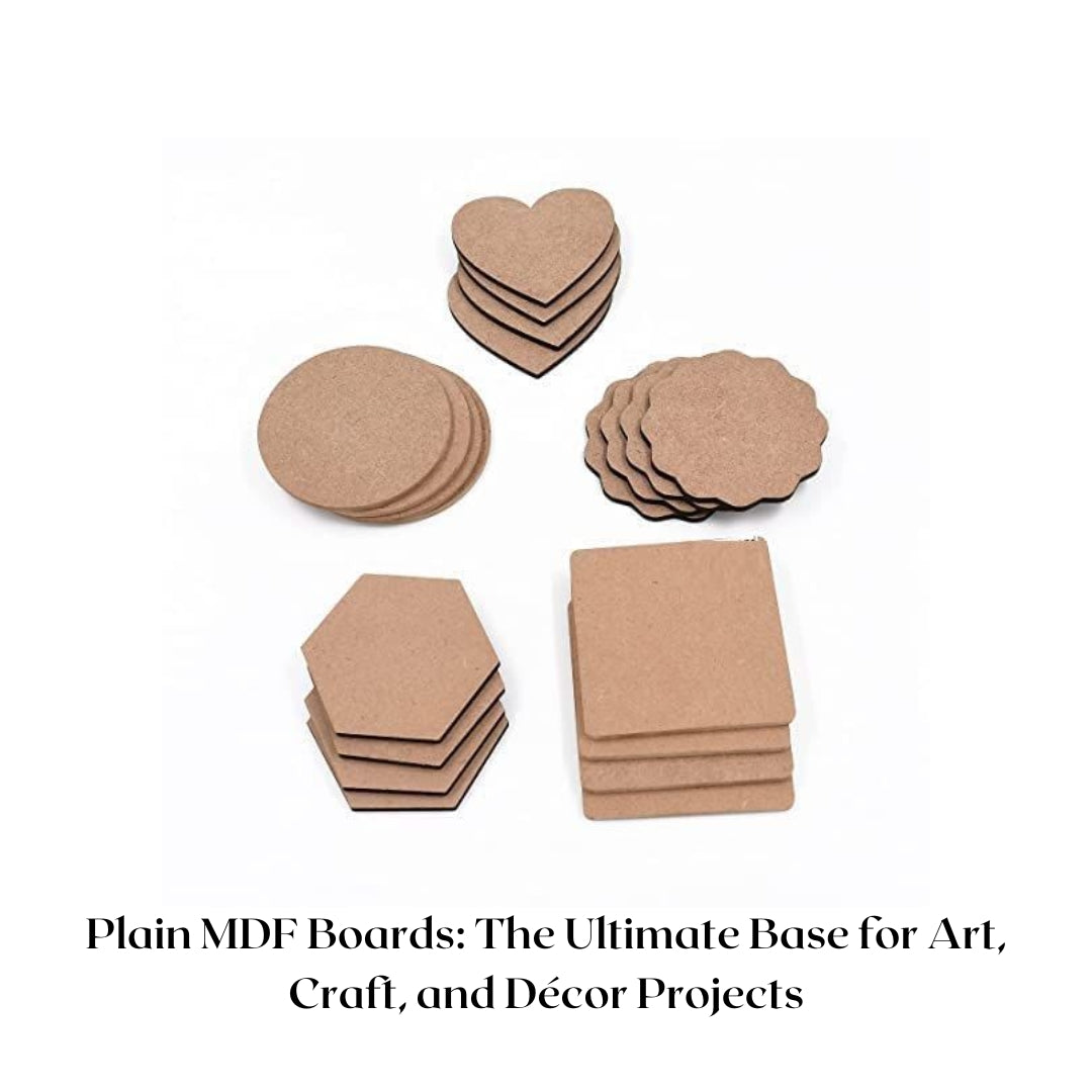 Plain MDF Boards: The Ultimate Base for Art, Craft, and Décor Projects ...