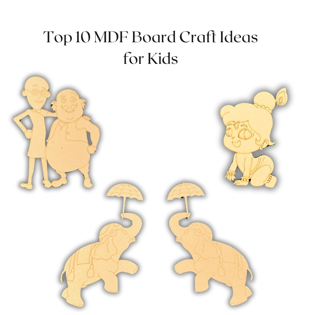 Top 10 MDF Board Craft Ideas for Kids – Mirror Glass World Wide