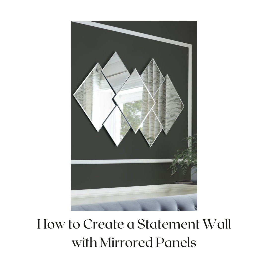 How to Create a Statement Wall with Mirrored Panels – Mirror Glass ...