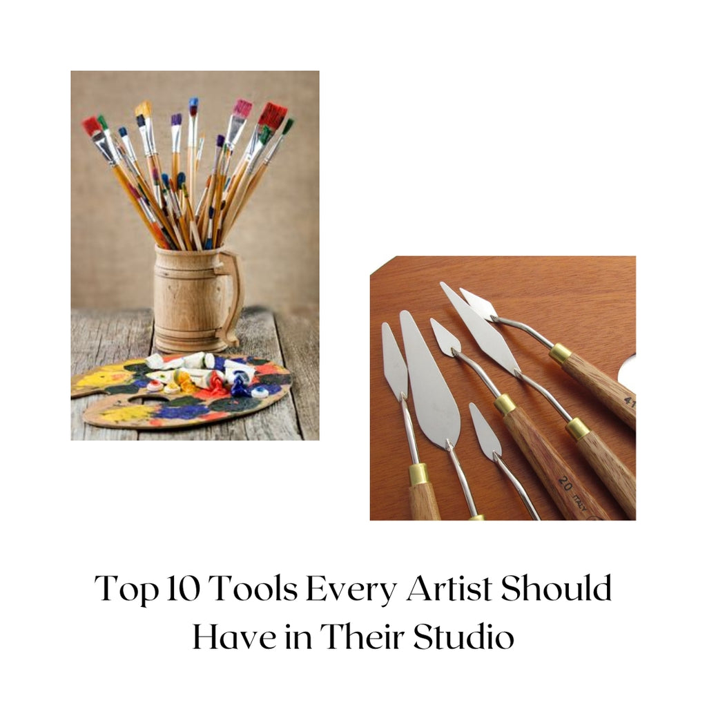 Top 10 Tools Every Artist Should Have in Their Studio – Mirror Glass ...