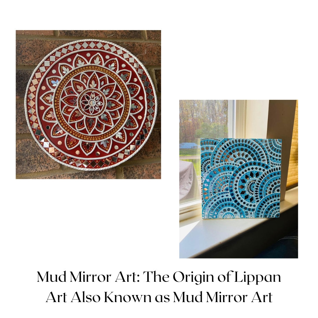 Mud Mirror Art: The Origin of Lippan Art Also Known as Mud Mirror Art ...
