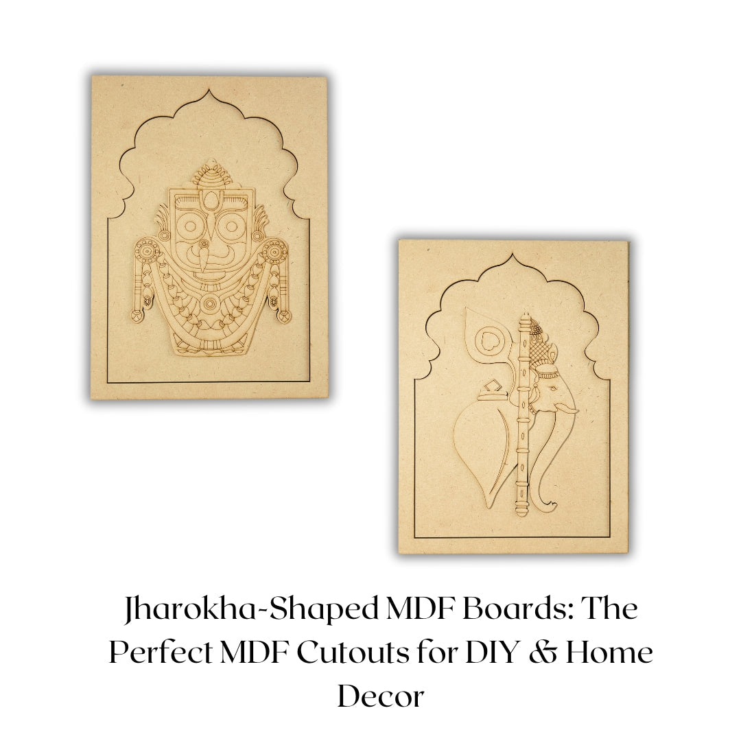 Jharokha-Shaped MDF Boards: The Perfect MDF Cutouts for DIY & Home Dec ...